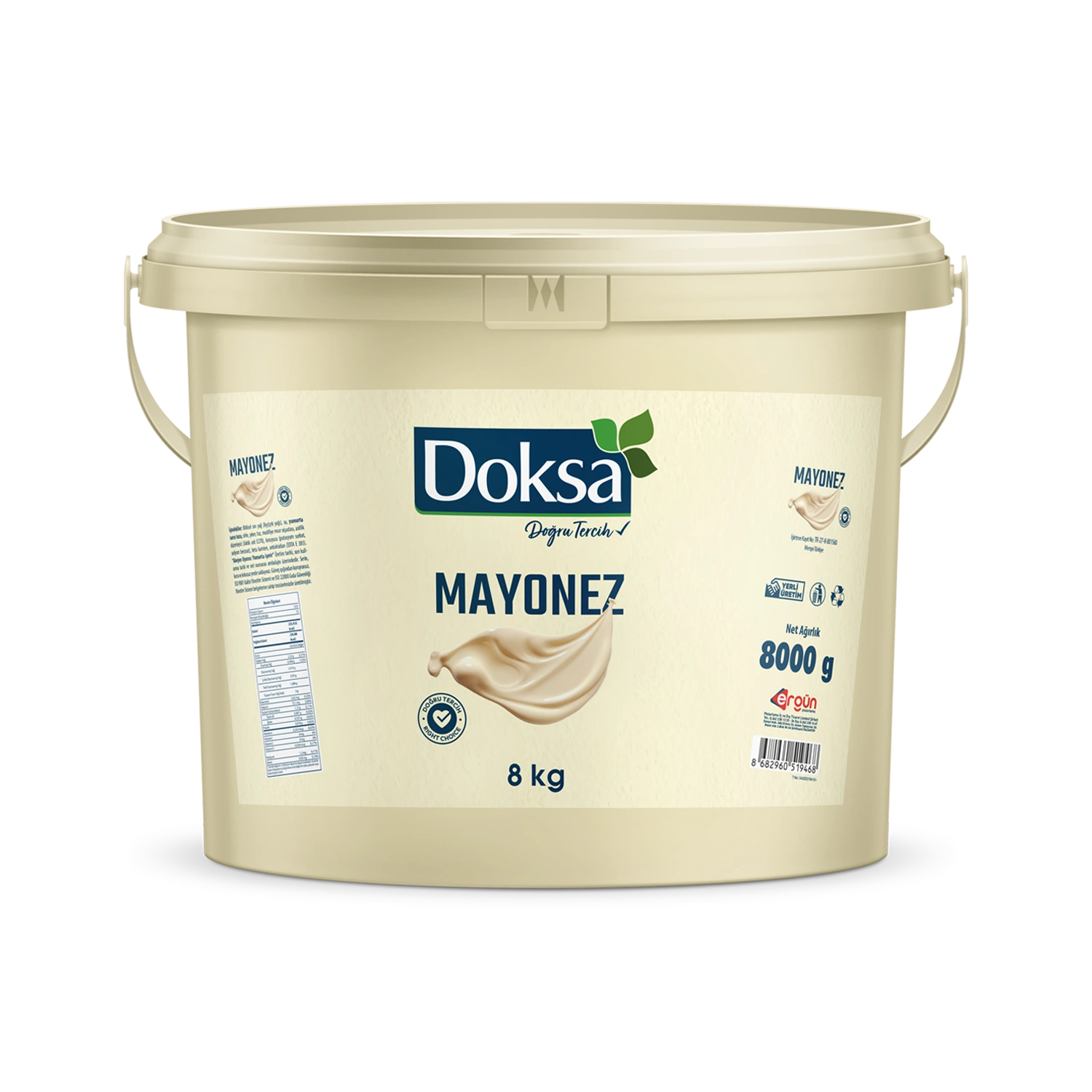 MAYONEZ 8KG - Doksa Yağ